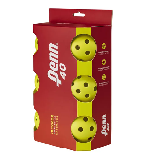 HEAD PENN 40 Outdoor Pickleballs 6 pack – Southern Wild